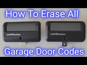 How To Clear All Codes From LiftMaster Garage Door Opener: A Complete Guide