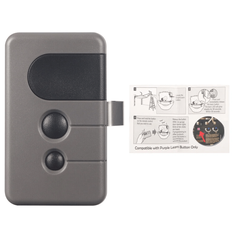 How To Program A Craftsman Garage Door Opener Remote 315: Easy Step-by ...